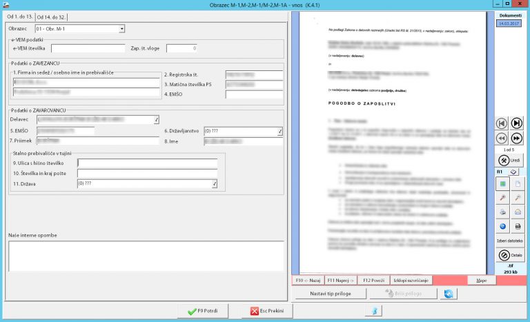K.4.1. M1, M2, M3 - Vasco - Računalniški inženiring